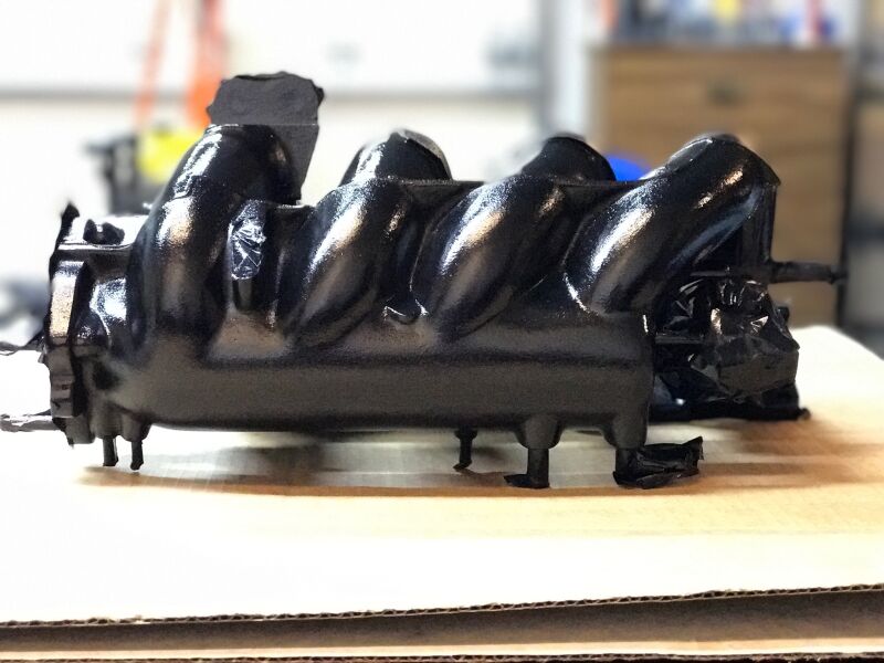 Painting the Intake Manifold | Project Cars