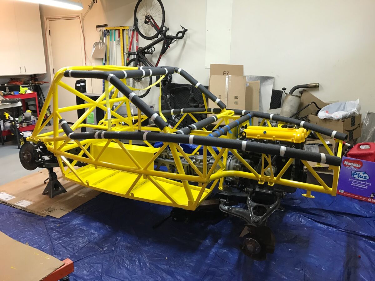 Exocet Powder Coated and Mounted | Project Cars