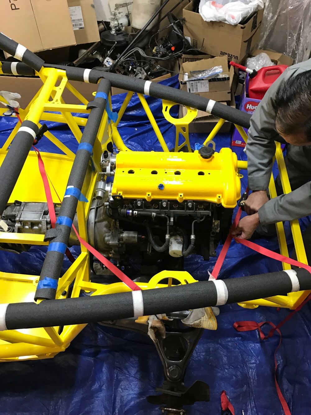 Exocet Powder Coated and Mounted | Project Cars