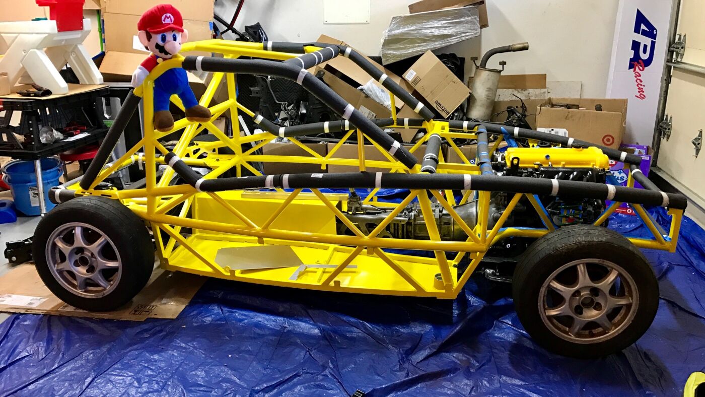 Exocet Powder Coated and Mounted | Project Cars