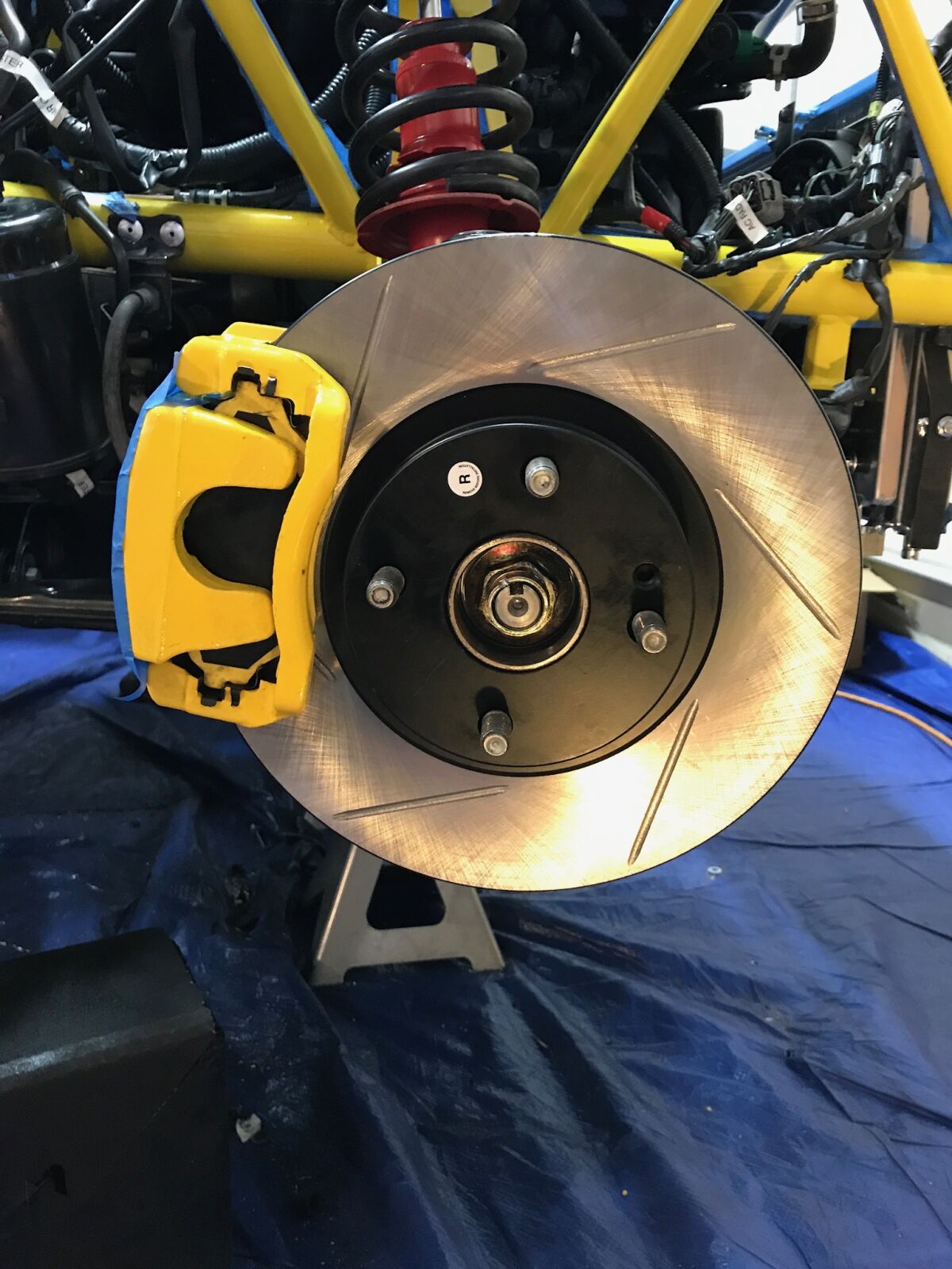 Installing Slotted Brake Rotors | Project Cars