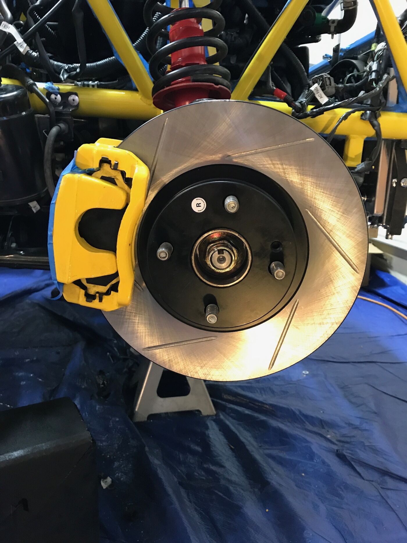 Installing Slotted Brake Rotors | Project Cars