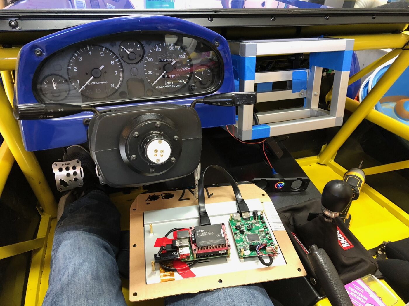 Prototyping a Raspberry Pi Powered Dashboard | Project Cars